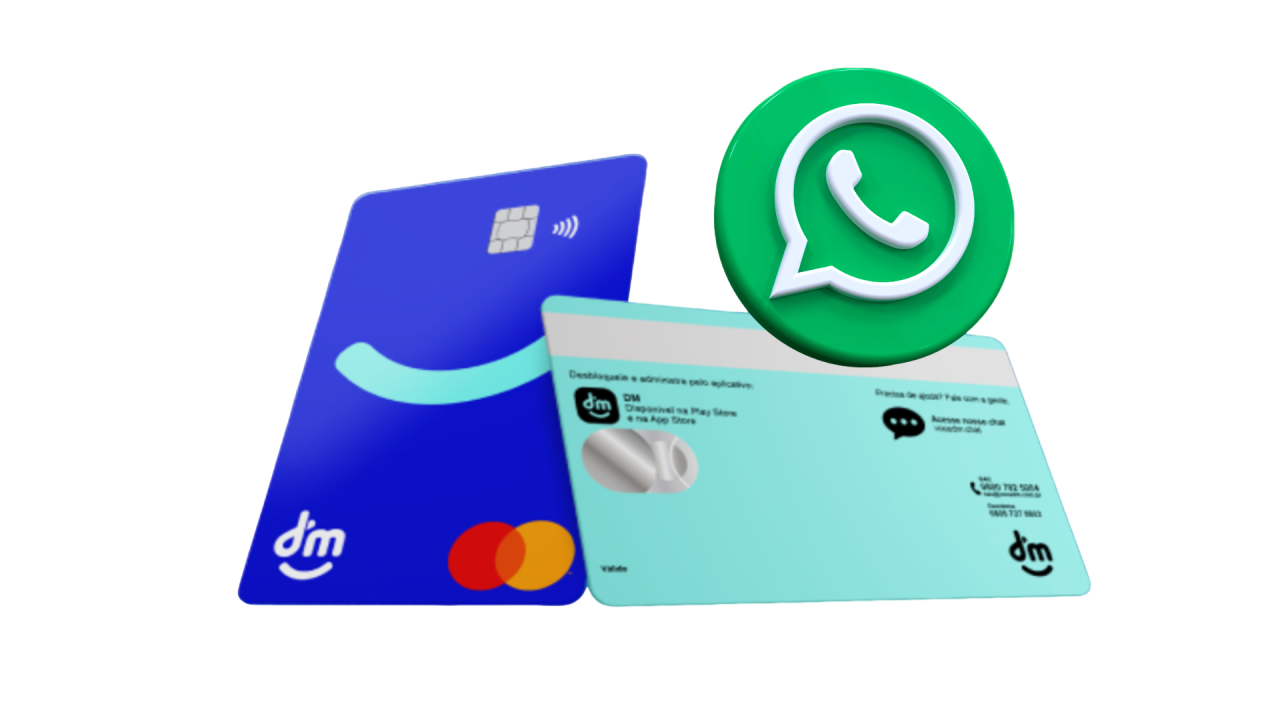 Cartão De Crédito DMCard Mastercard Aprovando No Whatsapp